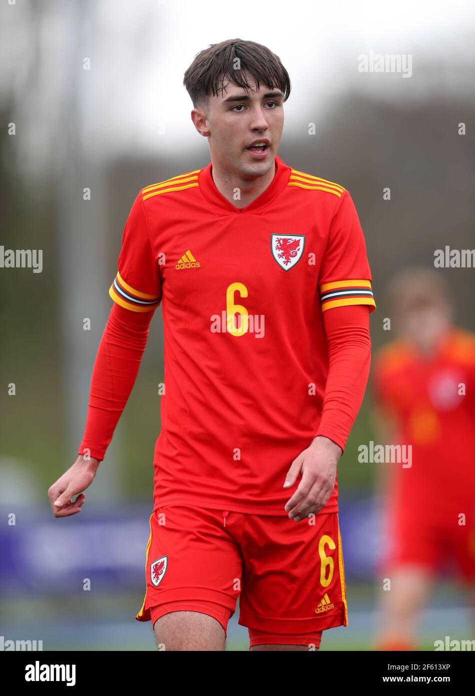 Wales' Jay Williams during the Under-18 International Friendly match at ...