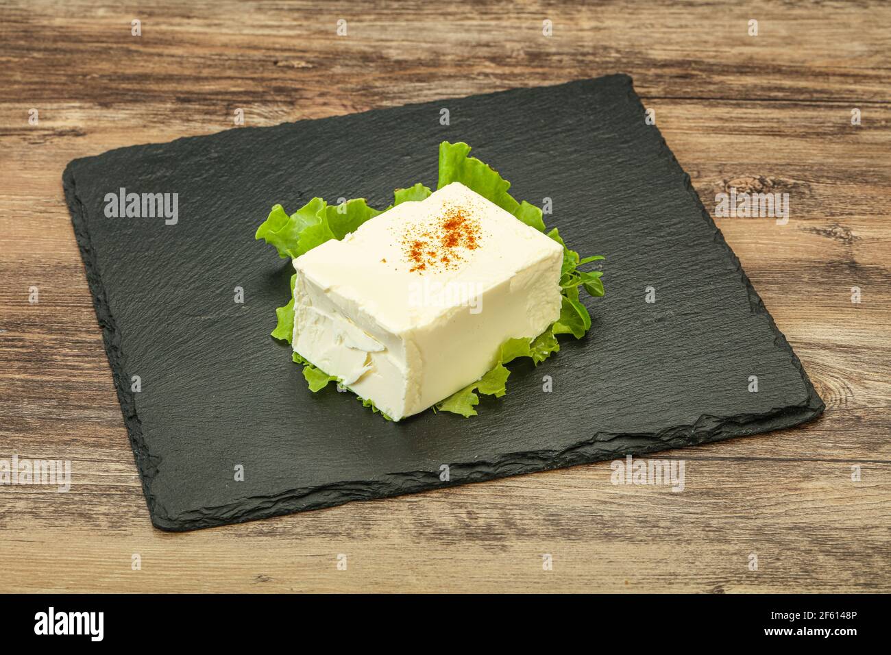 Greek traditional soft feta dairy cheese Stock Photo - Alamy