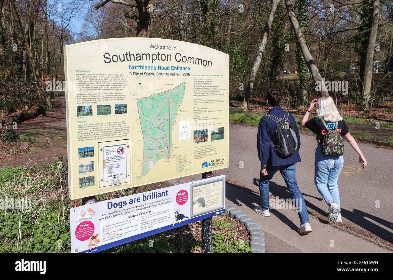 Southampton common southampton hi-res stock photography and images - Alamy