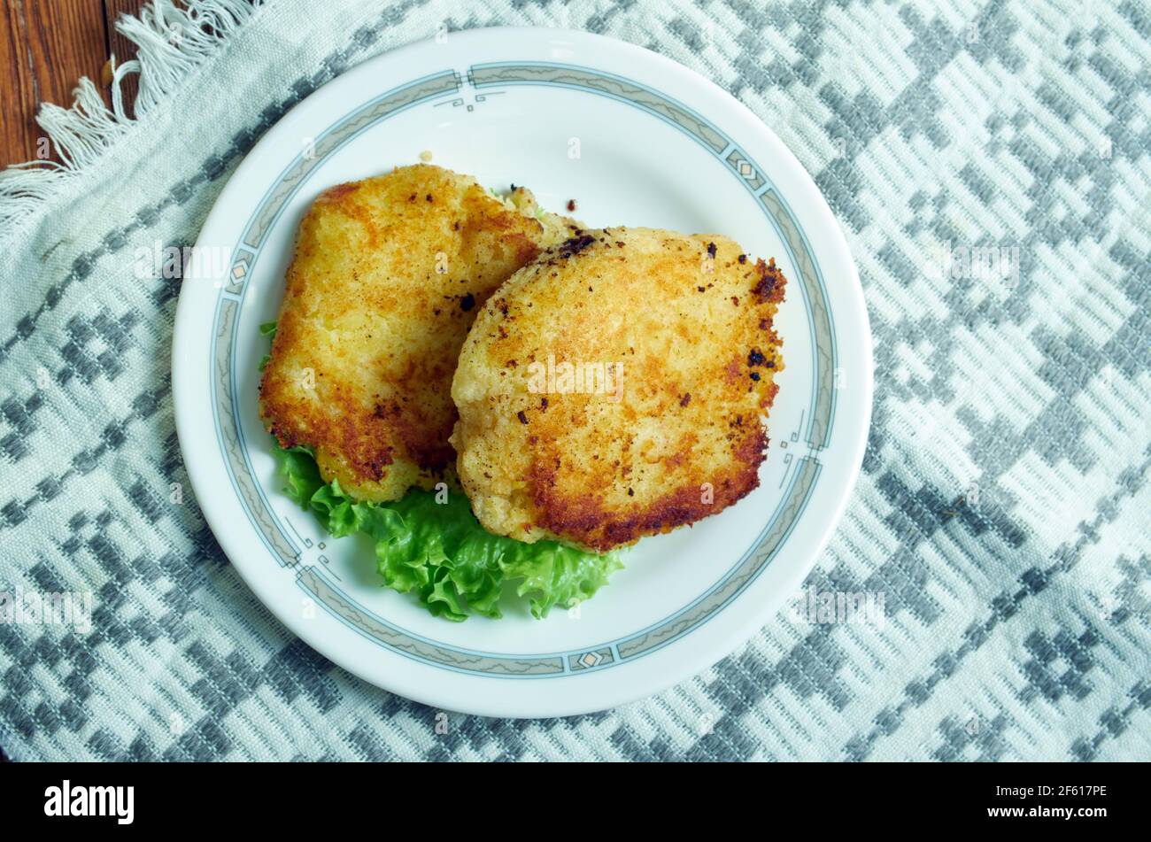 German potato fritters hi-res stock photography and images - Alamy