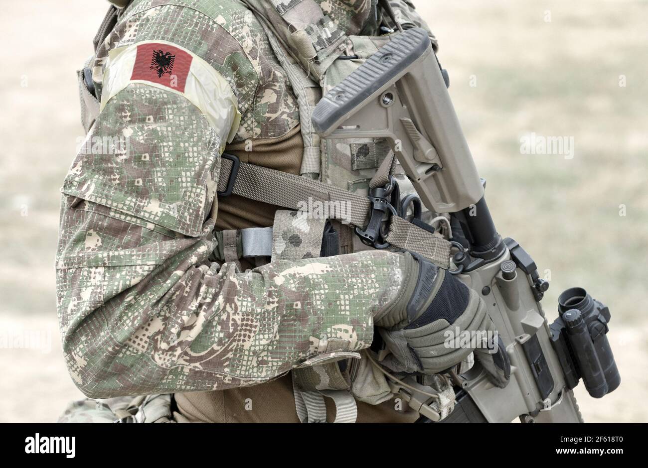 Albania soldier hi-res stock photography and images - Alamy