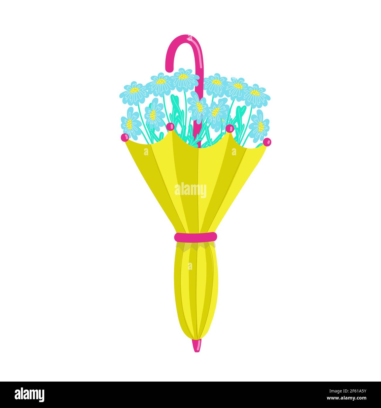 Spring composition Stock Vector Images - Alamy