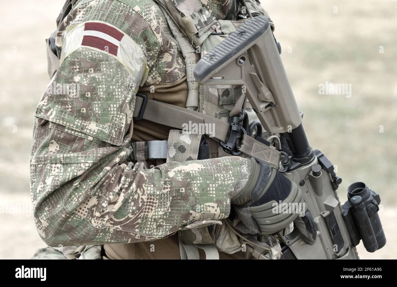 Infantry assault rifle hi-res stock photography and images - Alamy