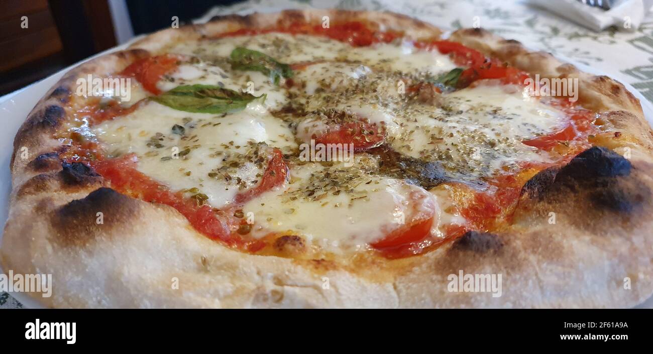 Steaming hot pizza slice hi-res stock photography and images - Alamy