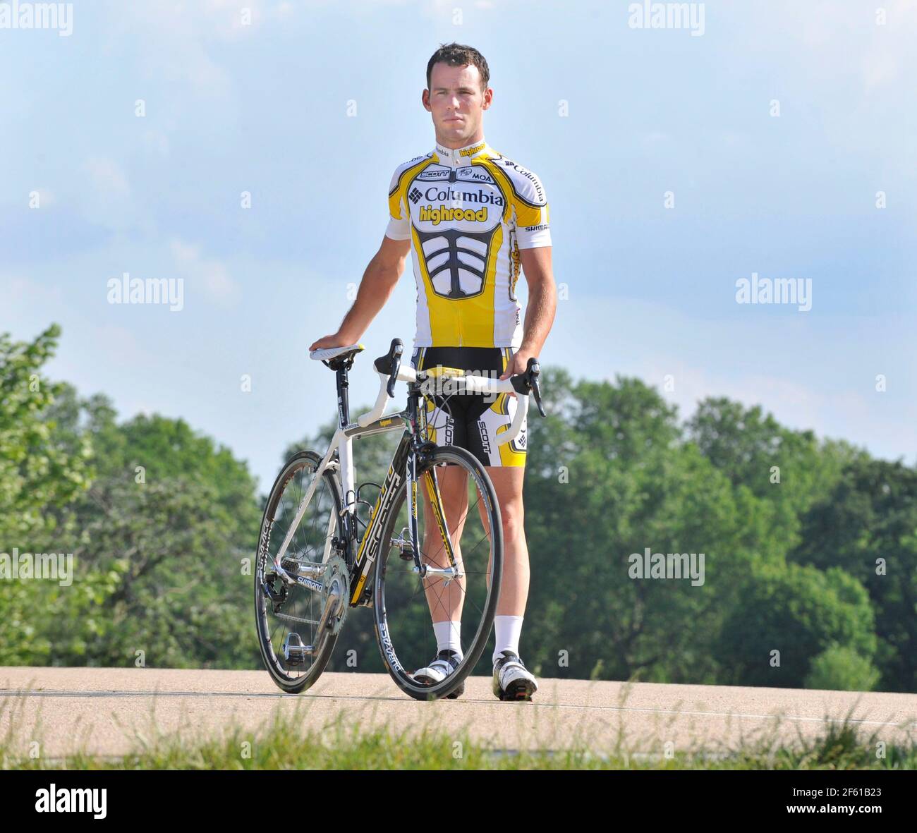 BRITISH CYCLISTS MARK CAVENDISH PICTURE DAVID ASHDOWN Stock Photo - Alamy