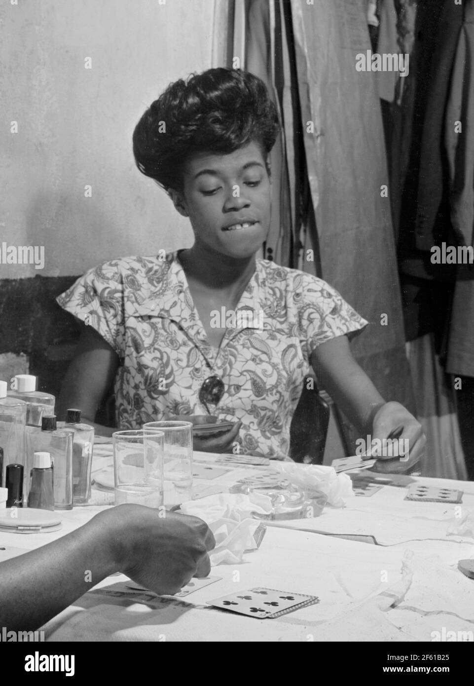 Sarah Vaughan, American Jazz Singer Stock Photo - Alamy