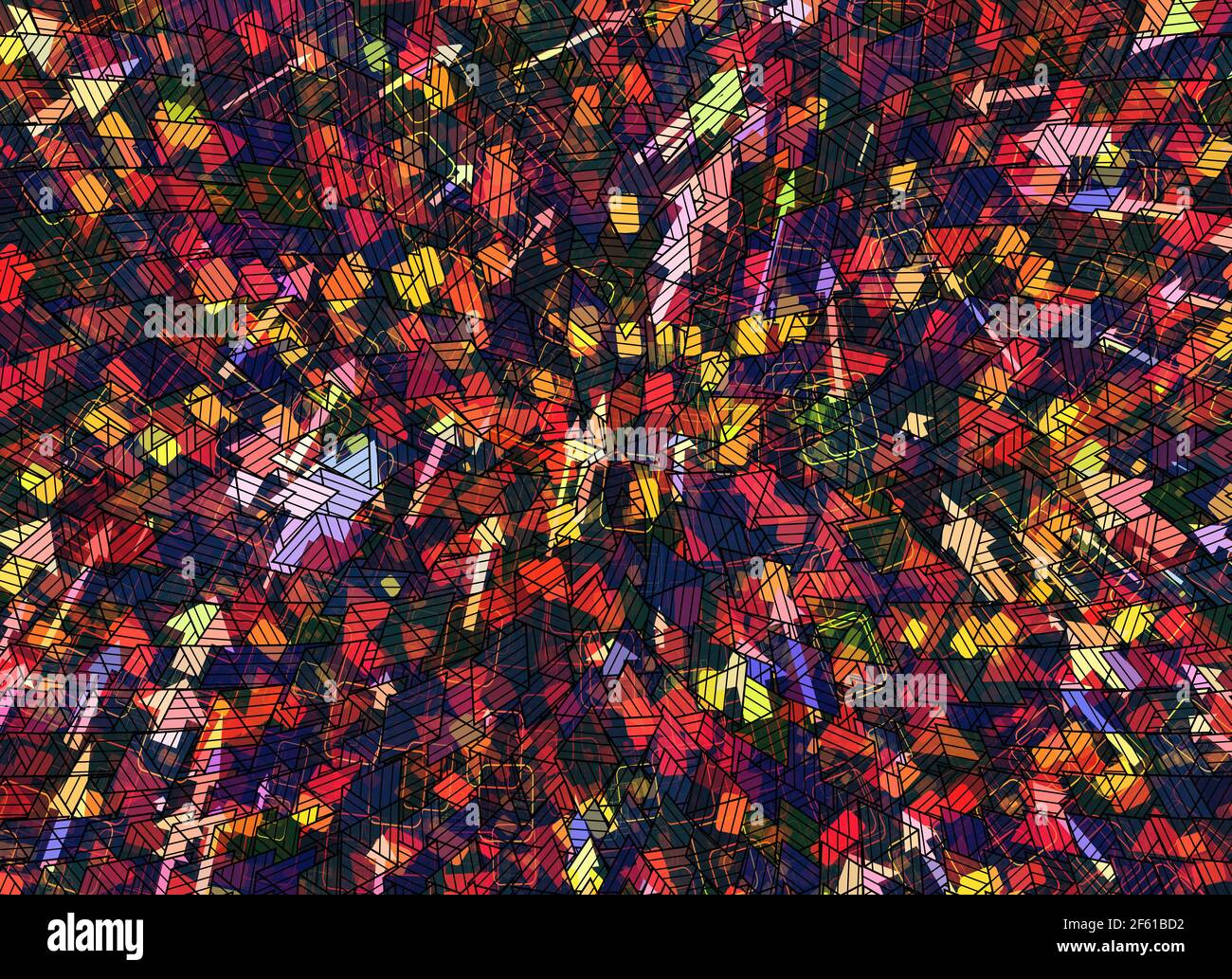abstract web of chaotic information media symbol Stock Photo - Alamy