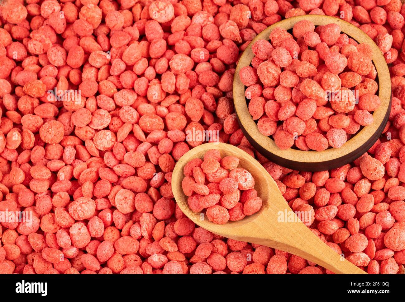 Strawberry-flavored Quinoa - Chenopodium quinoa Stock Photo - Alamy