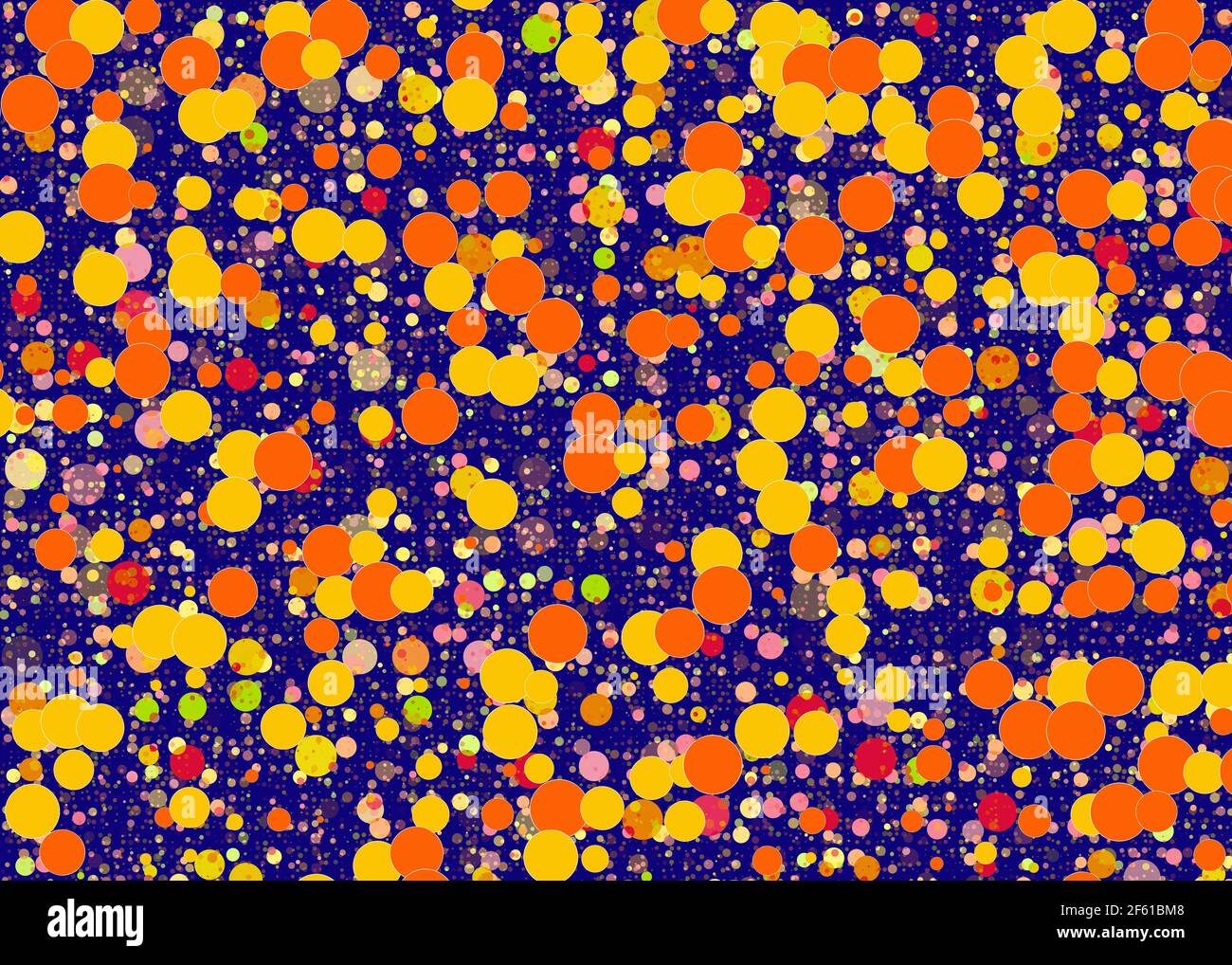 many bright rounds backgrounds. holiday greeting card Stock Photo - Alamy