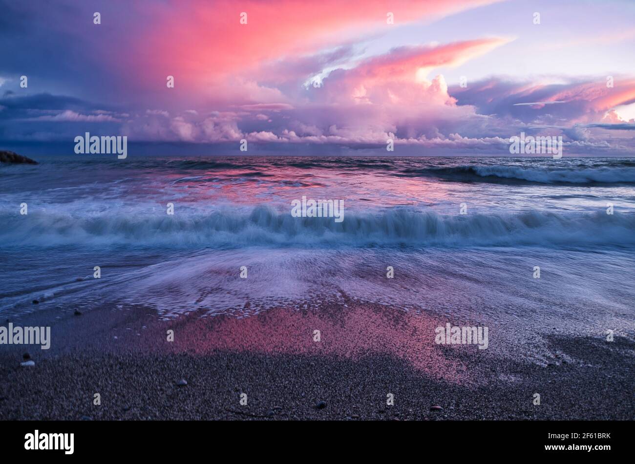 Italy coast, French Riviera Stock Photo - Alamy