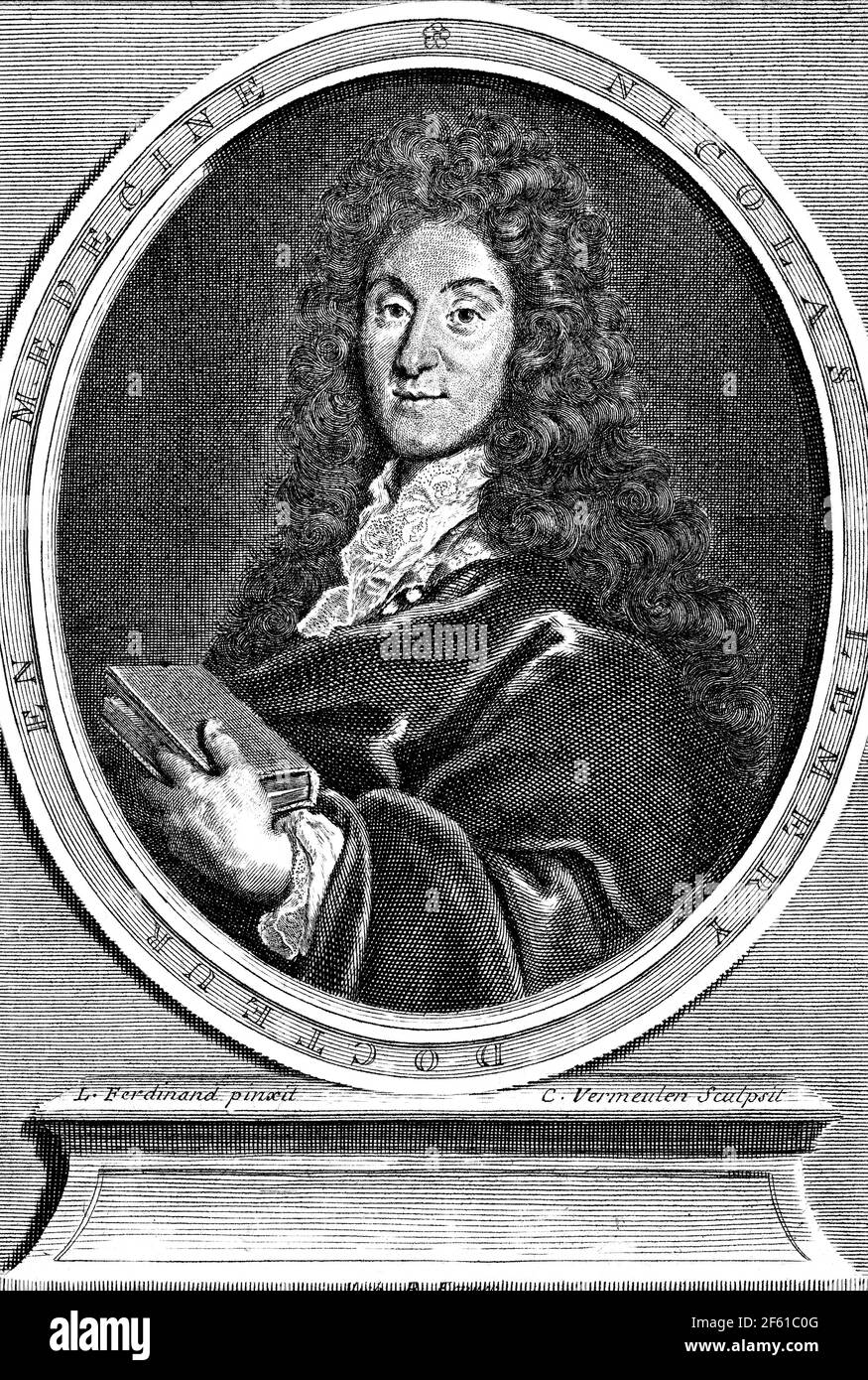 Nicolas Lemery, French Chemist Stock Photo - Alamy