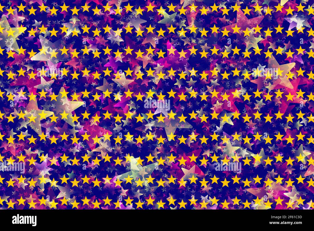 many multicolored stars backgrounds Stock Photo - Alamy