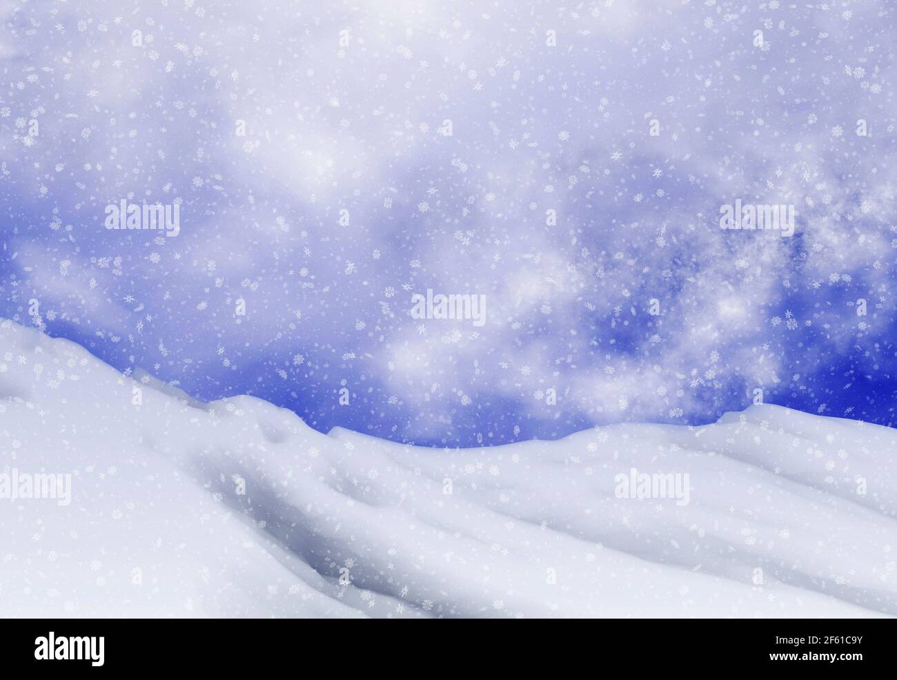 snowfall background of evening time Stock Photo - Alamy