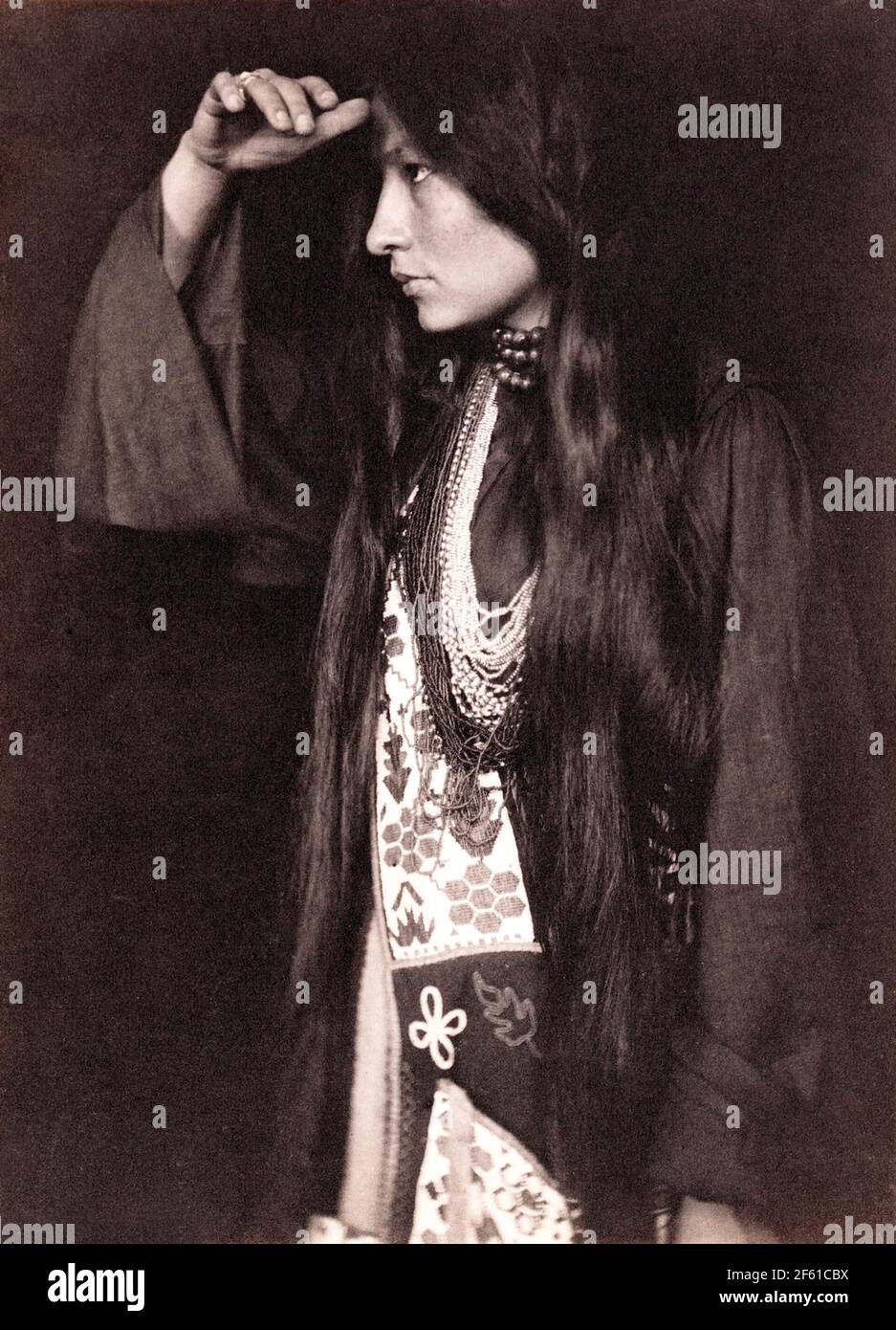 Zitkala-Sa, Native American Author and Activist Stock Photo - Alamy