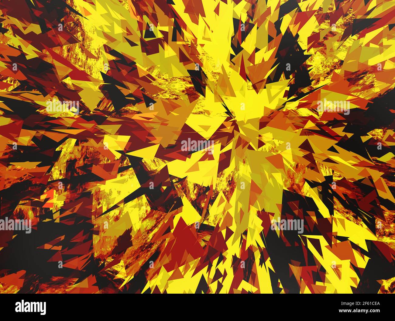 fire burst and broken elements backgrounds Stock Photo - Alamy