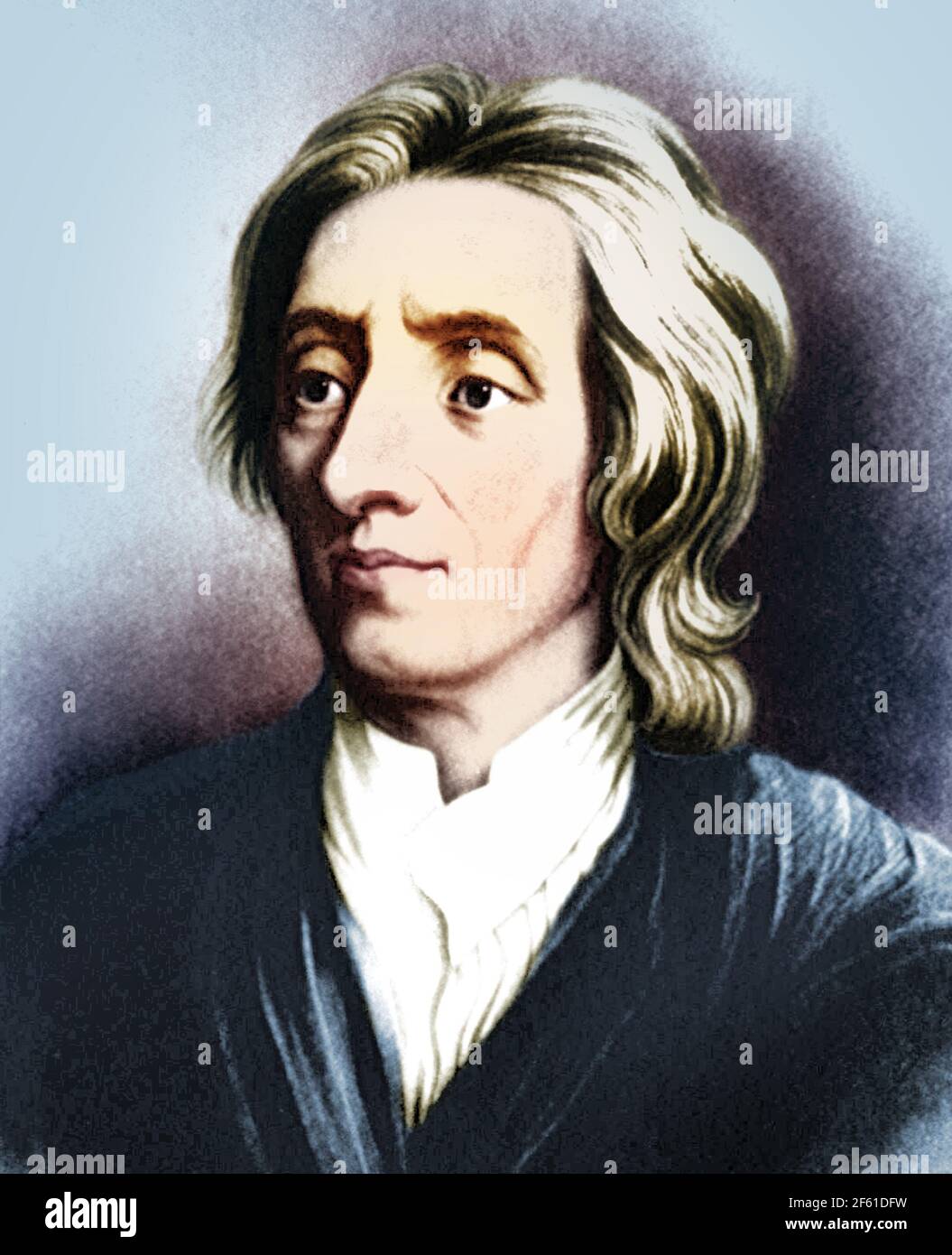 John Locke, English Enlightenment Philosopher Stock Photo - Alamy