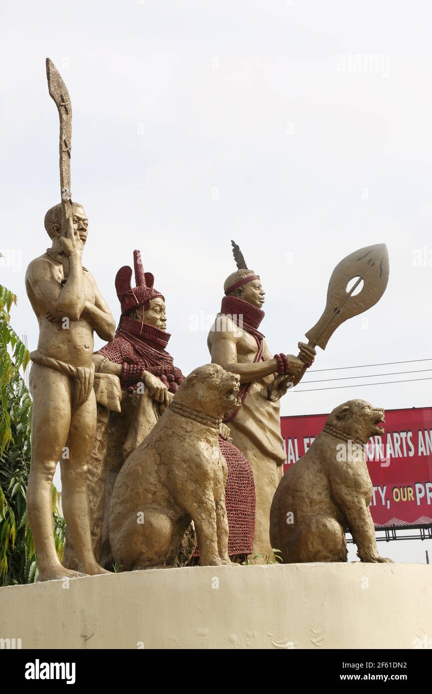 Edo city kingdom of benin hi-res stock photography and images - Alamy