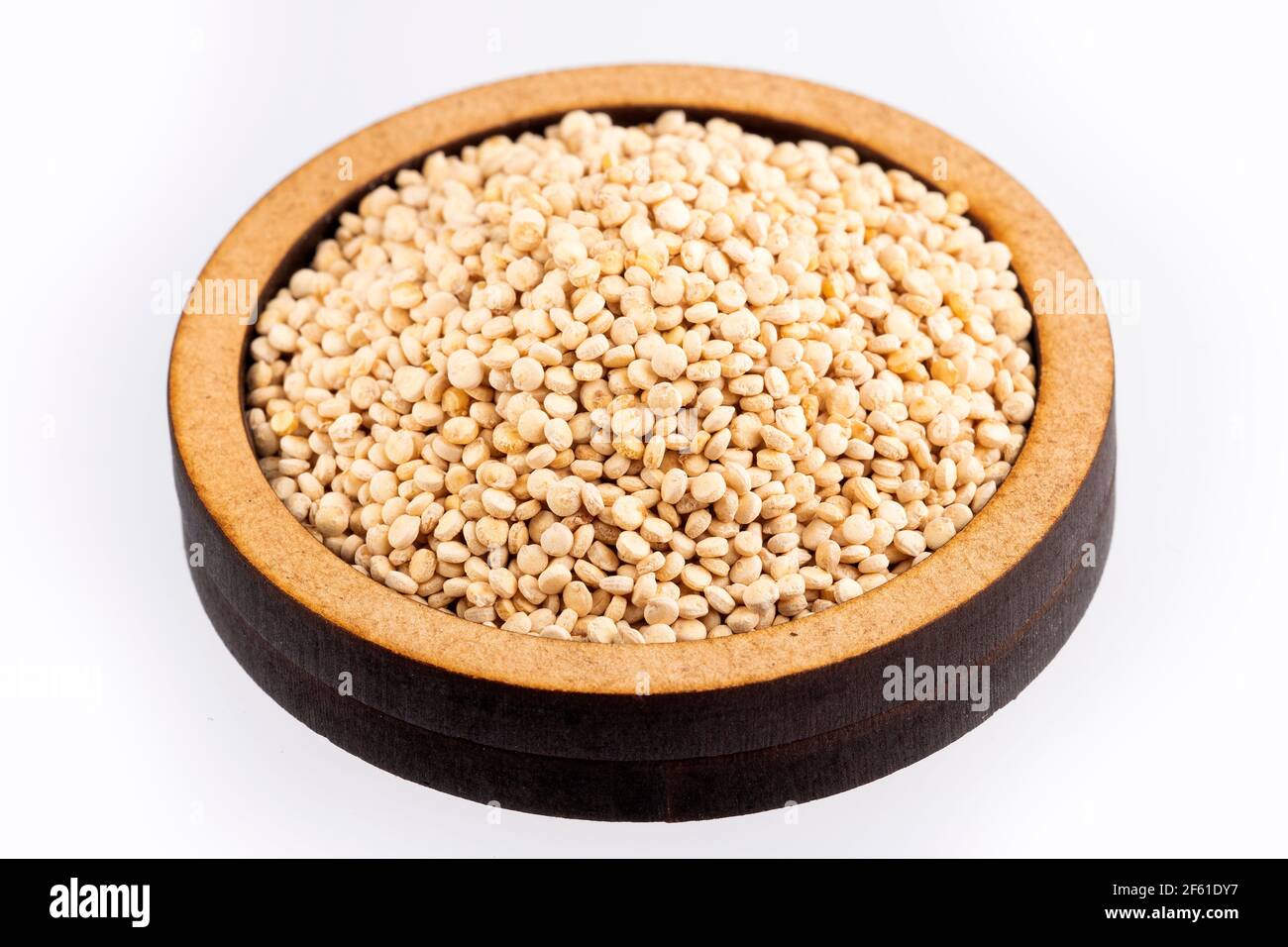 White Quinoa Seeds - Chenopodium quinoa. White background Stock Photo ...