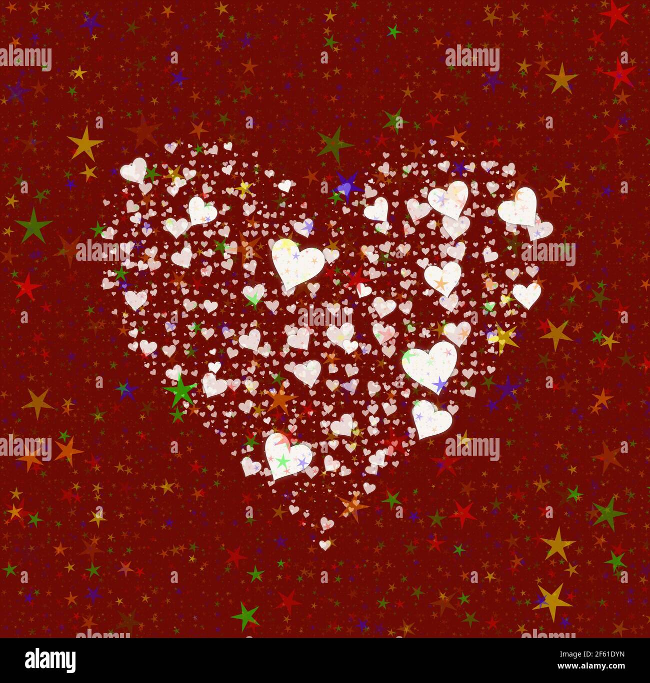 Many small one big heart hi-res stock photography and images - Alamy