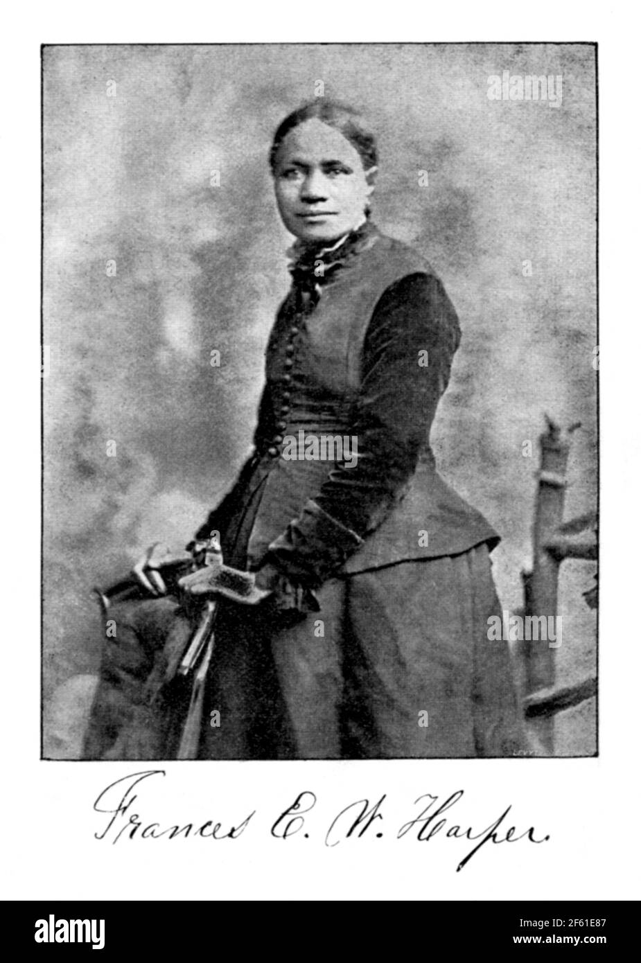 Frances Harper, American Abolitionist and Author Stock Photo - Alamy