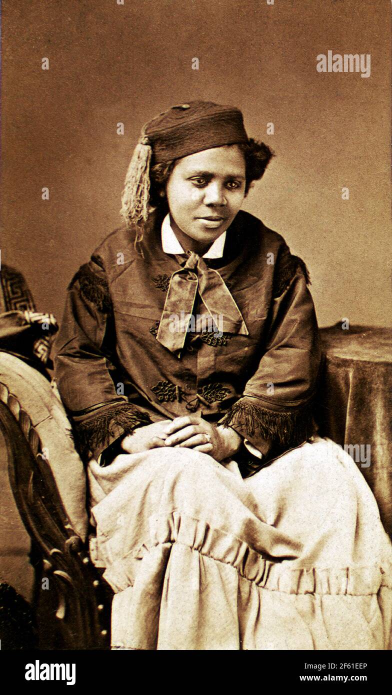 Edmonia Lewis, American Sculptor Stock Photo - Alamy