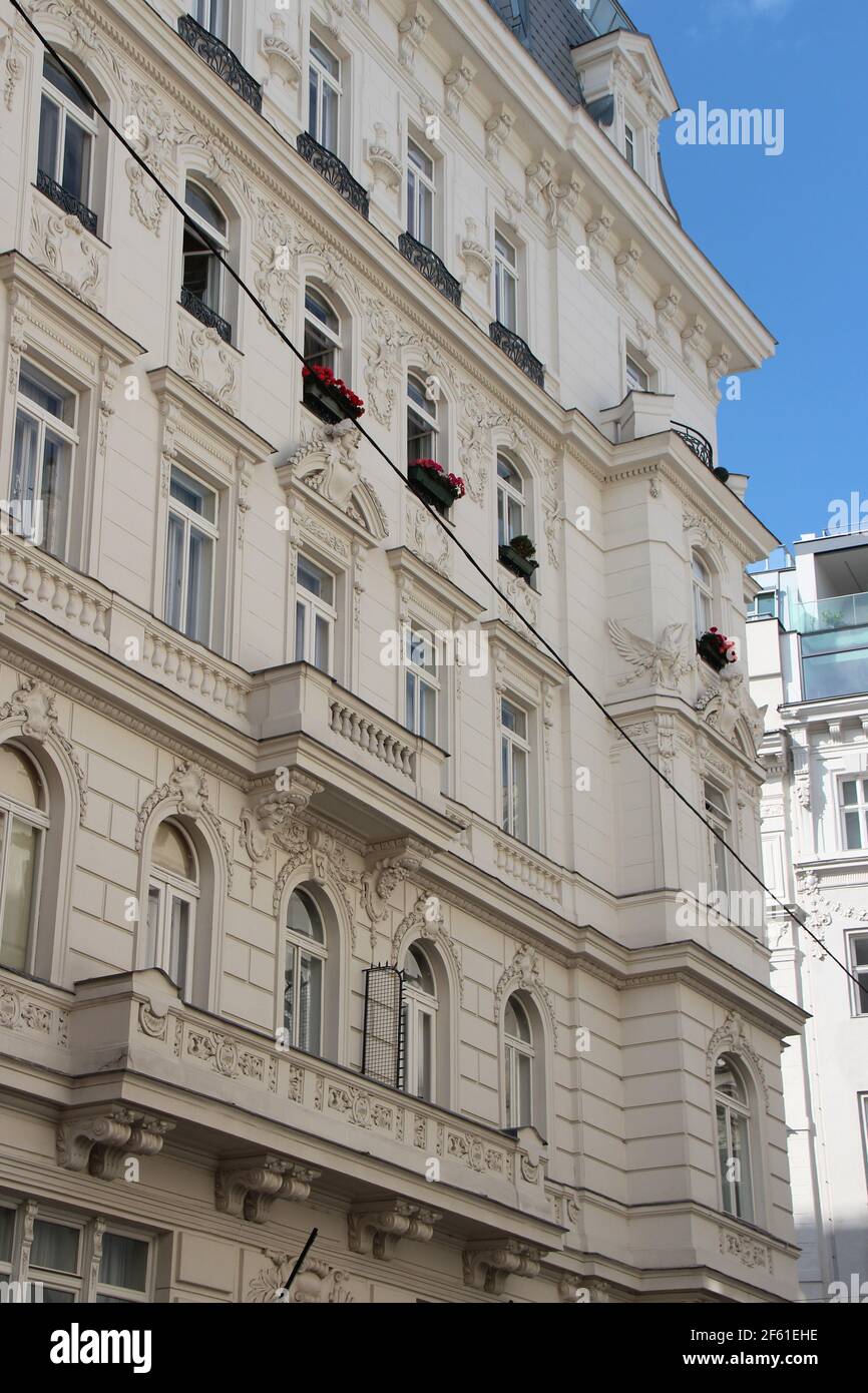 residential building in vienna (austria Stock Photo - Alamy