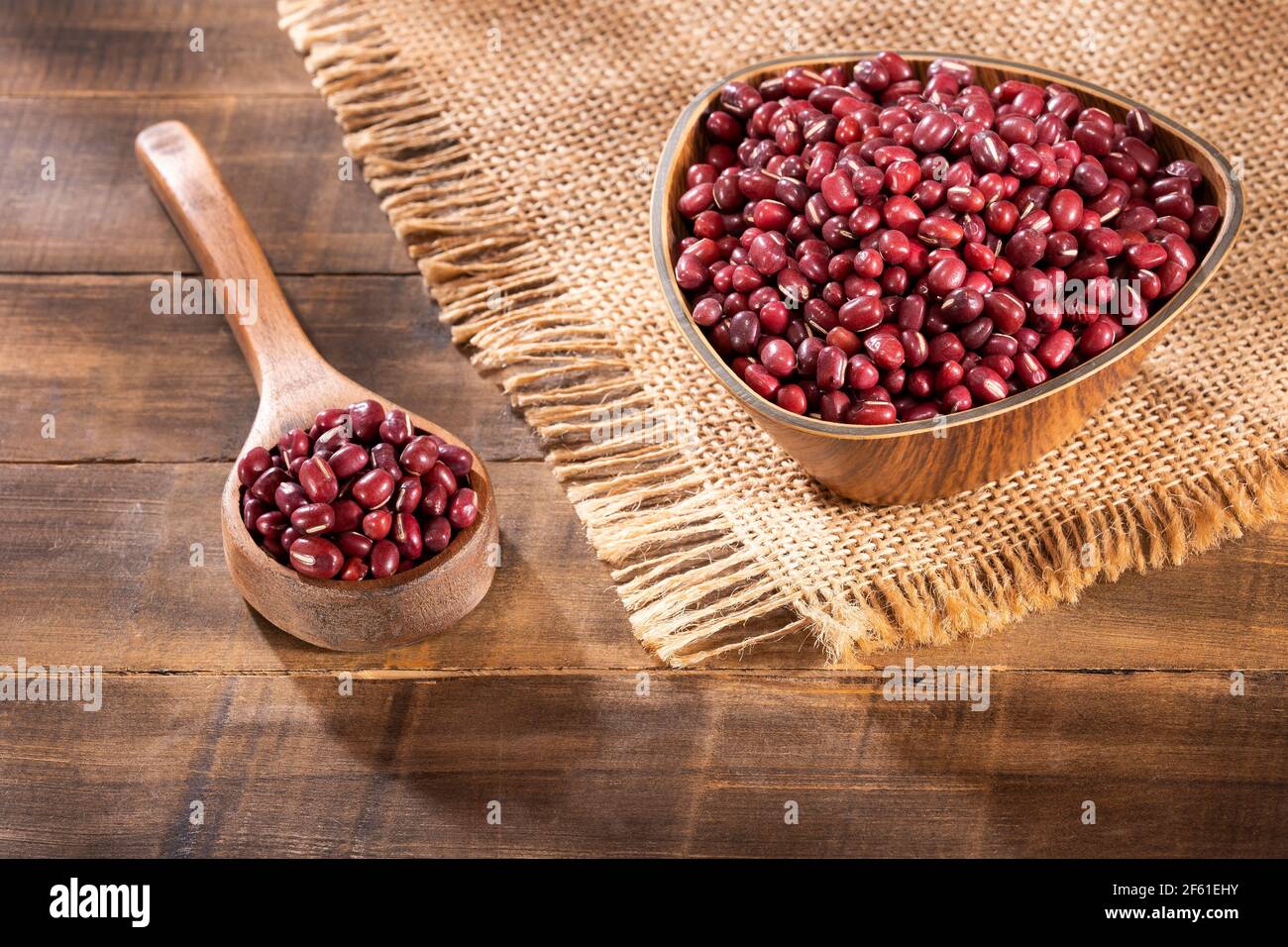 Vigna angularis - Adzuki organic bean Stock Photo - Alamy