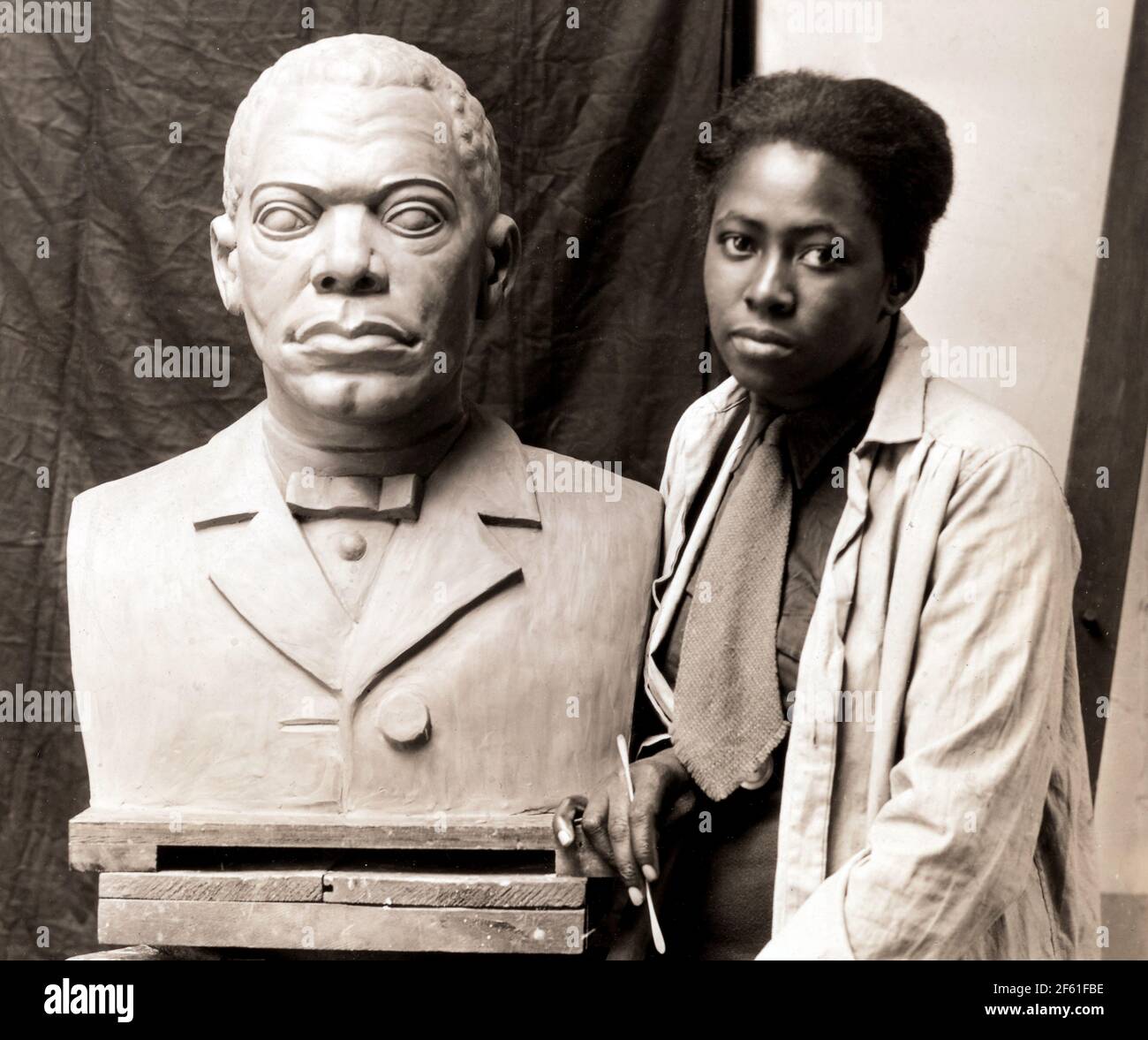 Selma Burke, American Sculptor Stock Photo - Alamy