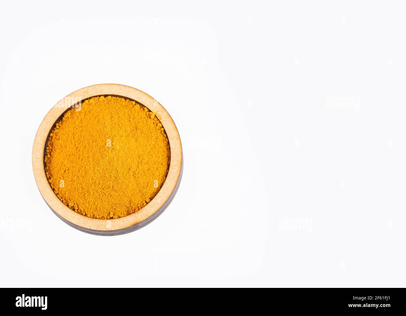 Organic turmeric powder - Curcuma longa Stock Photo - Alamy