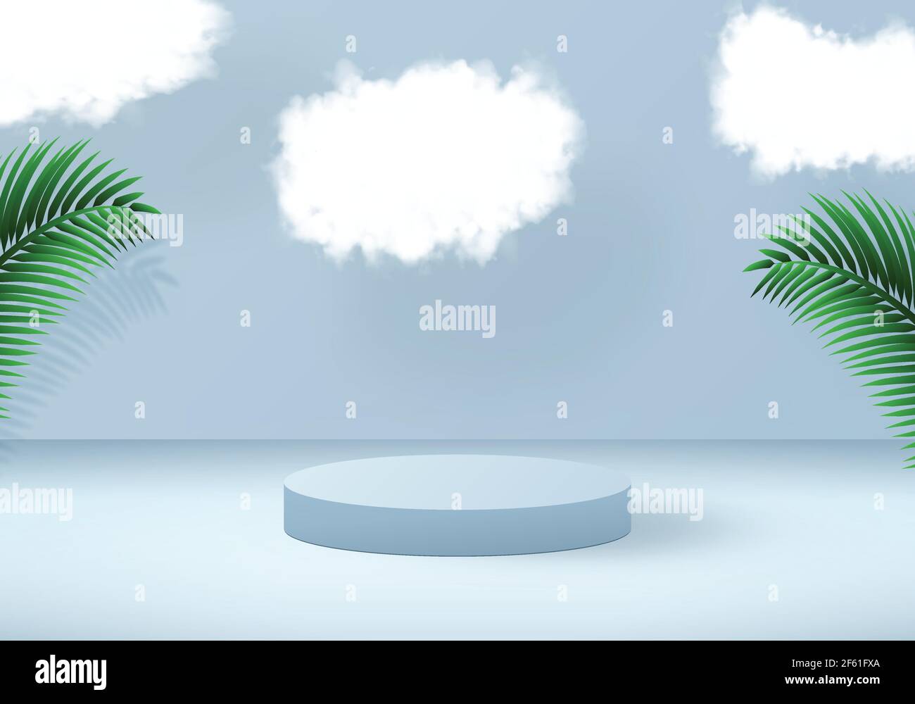 Geometric 3d podium white Stock Vector Images - Alamy