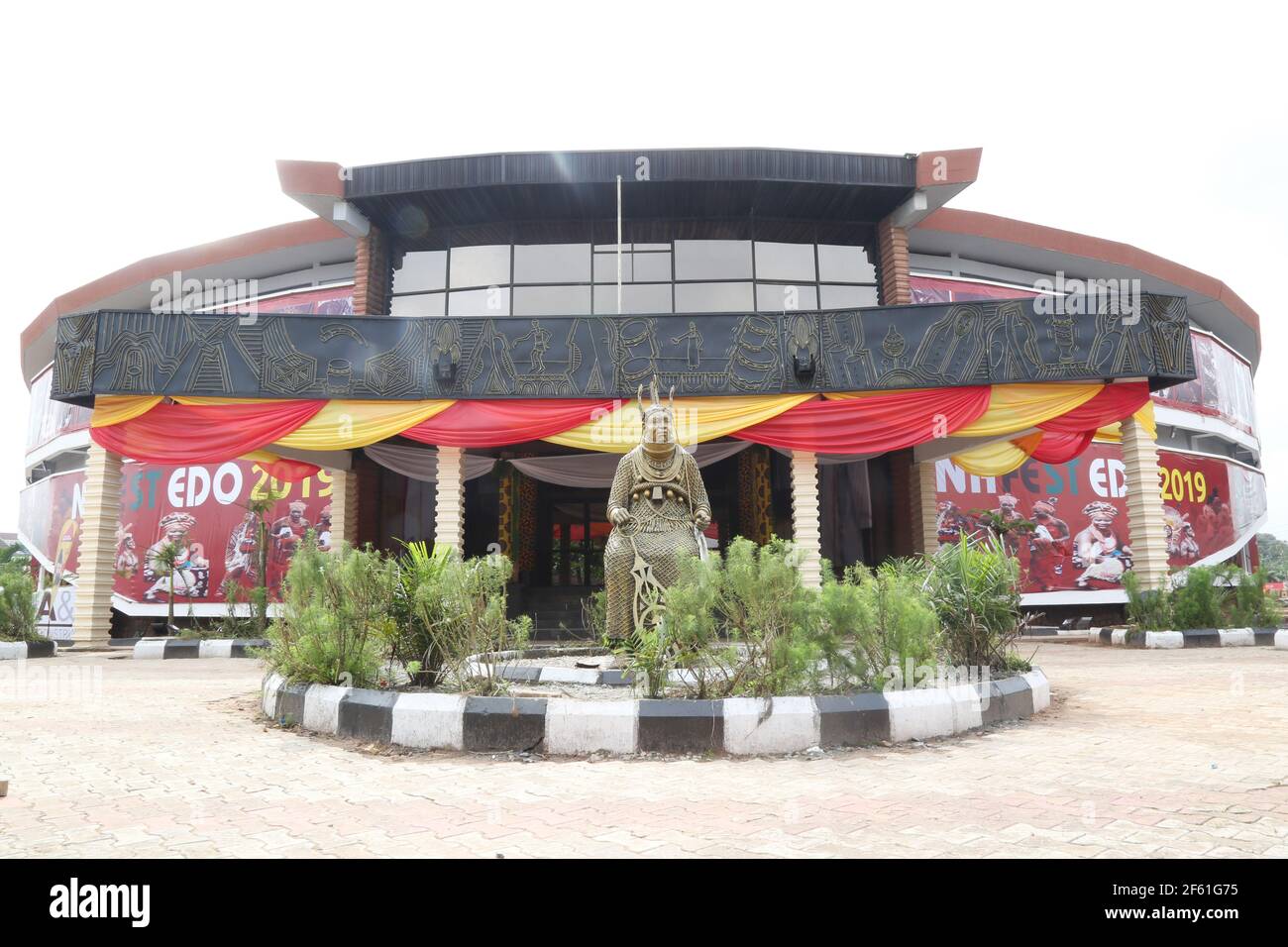 Oba Akenzua Cultural Centre, Benin City, Edo State, Nigeria Stock Photo ...
