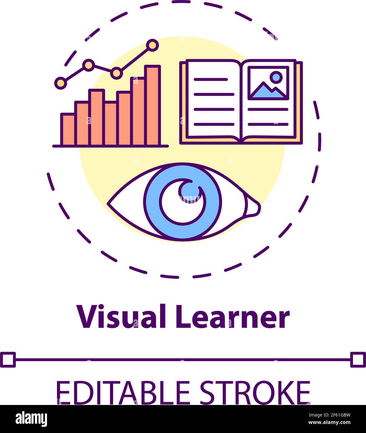 Visual perception eye Stock Vector Images - Alamy