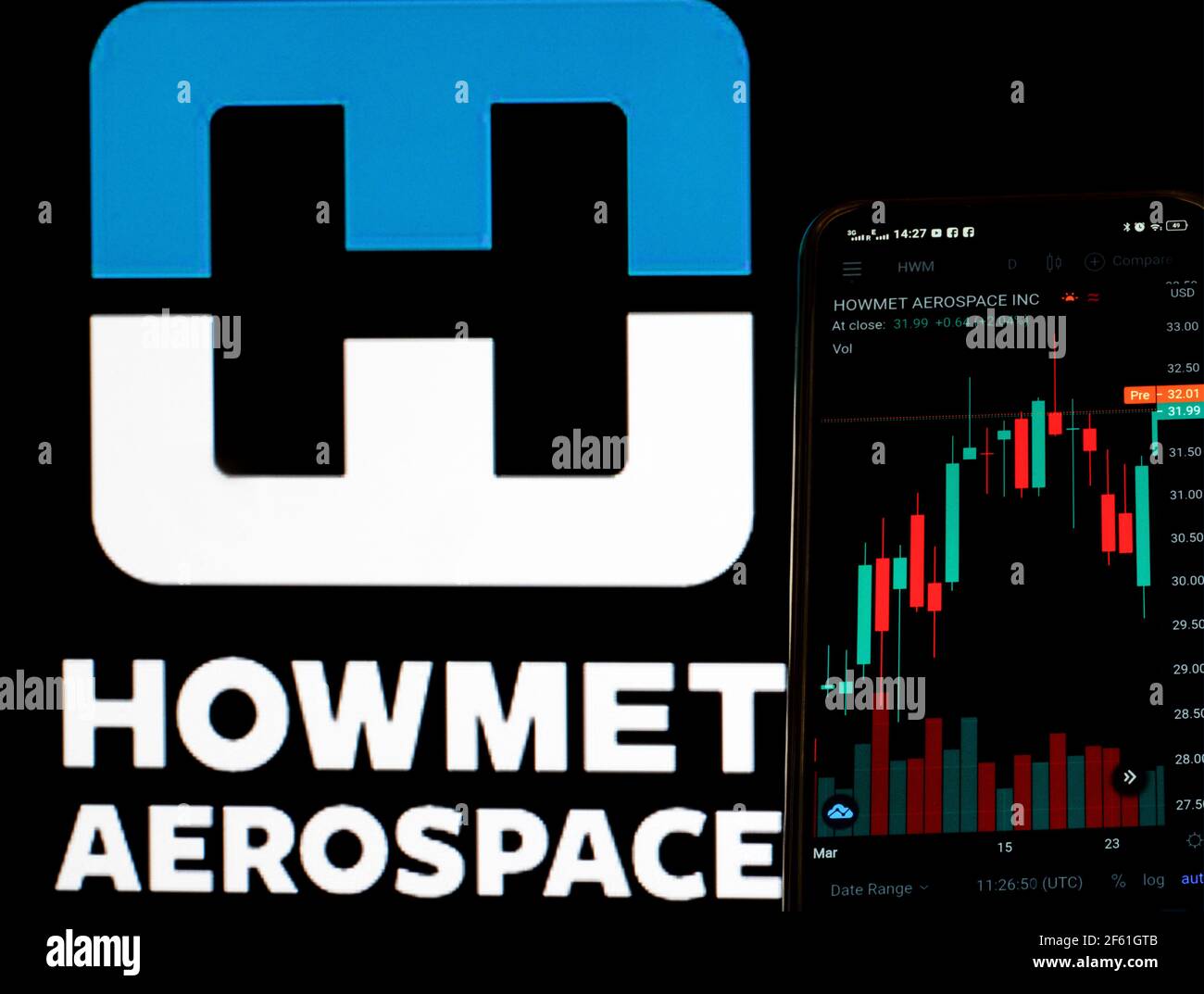 Howmet aerospace logo hi-res stock photography and images - Alamy