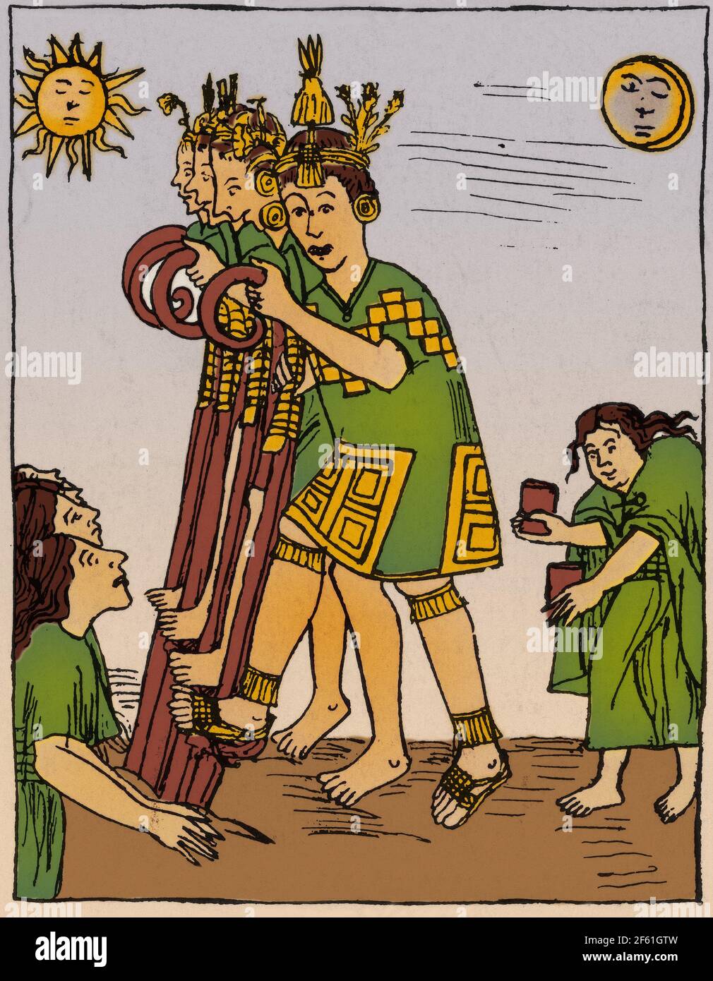 Inca agriculture illustration hi-res stock photography and images - Alamy