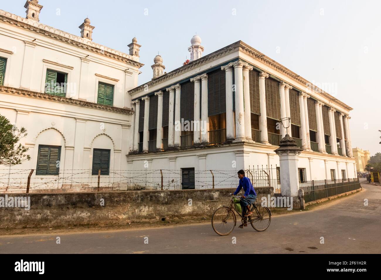Murshidabad, West Bengal, India - January 2018: The exterior facade of ...