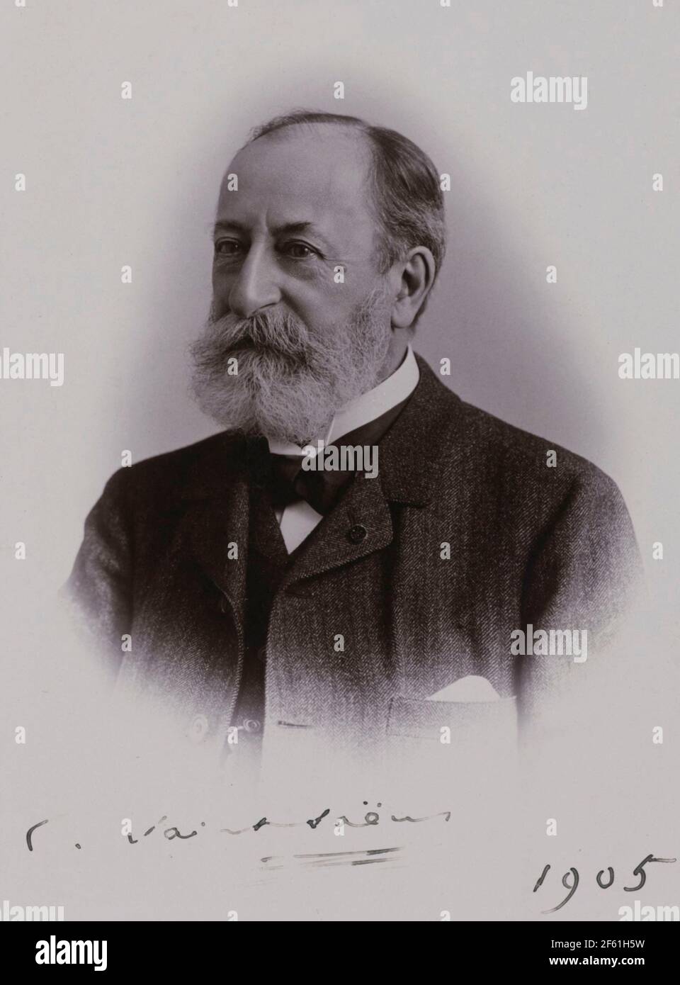Camille Saint-Saens, French Composer Stock Photo - Alamy