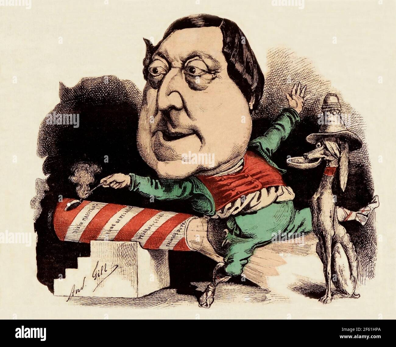 Italian caricature hi-res stock photography and images - Alamy