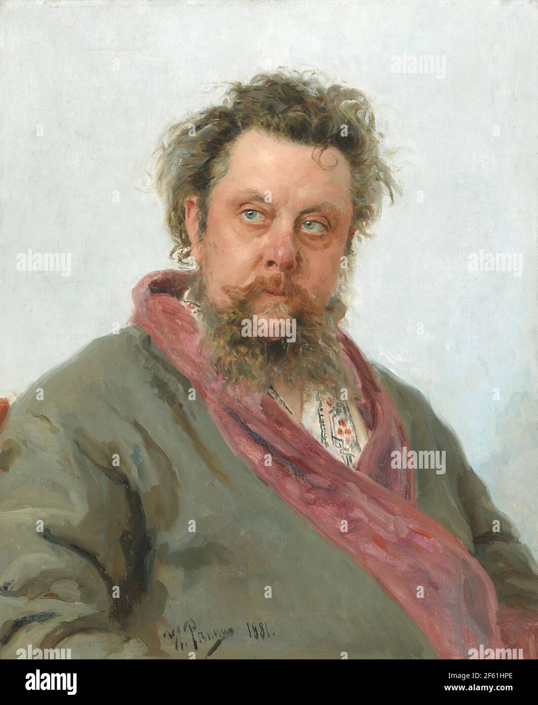 Modest Mussorgsky, Russian Composer Stock Photo - Alamy Modest Mussorgsky, Russian Composer Stock Photo - Alamy
