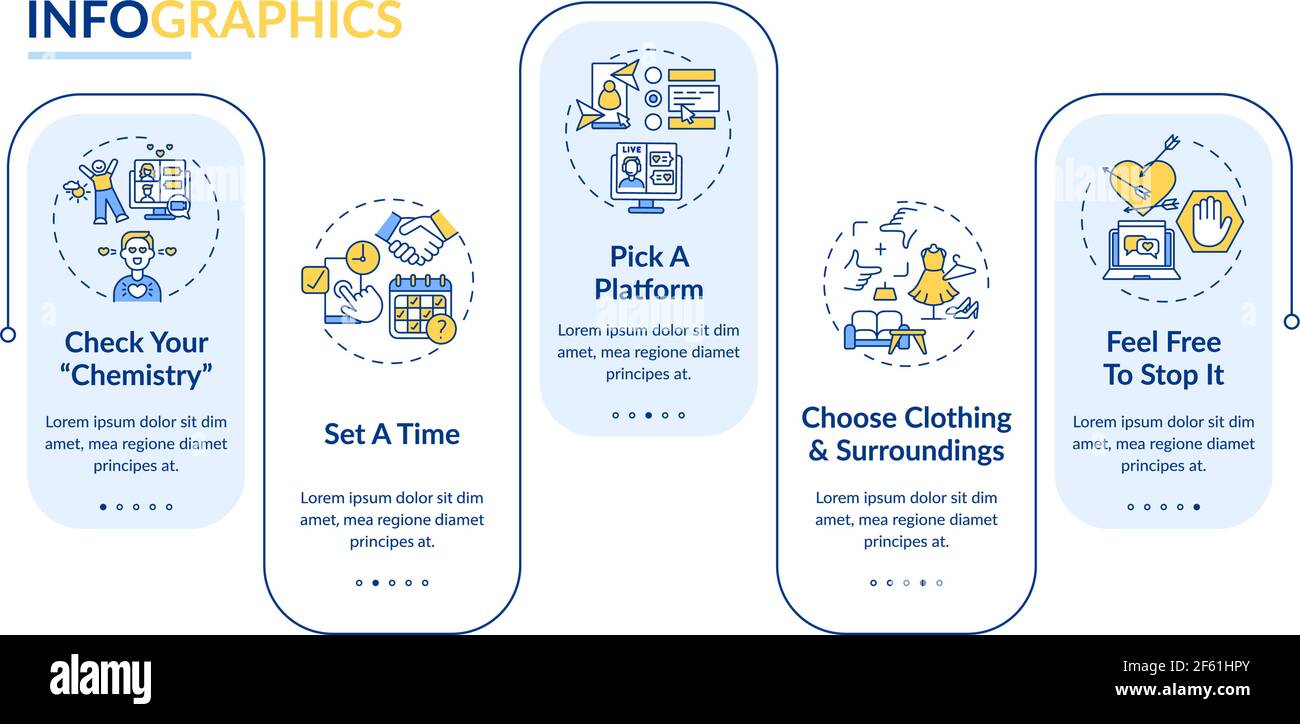 Timeline infographic relationship Cut Out Stock Images & Pictures - Alamy