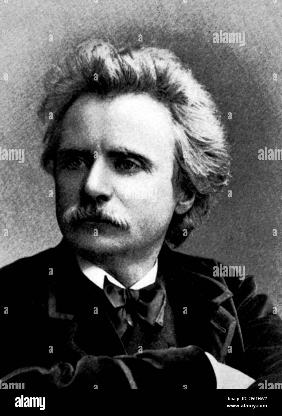 Edvard Grieg, Norwegian Composer Stock Photo - Alamy