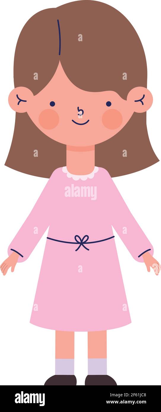 little girl icon Stock Vector Image & Art - Alamy