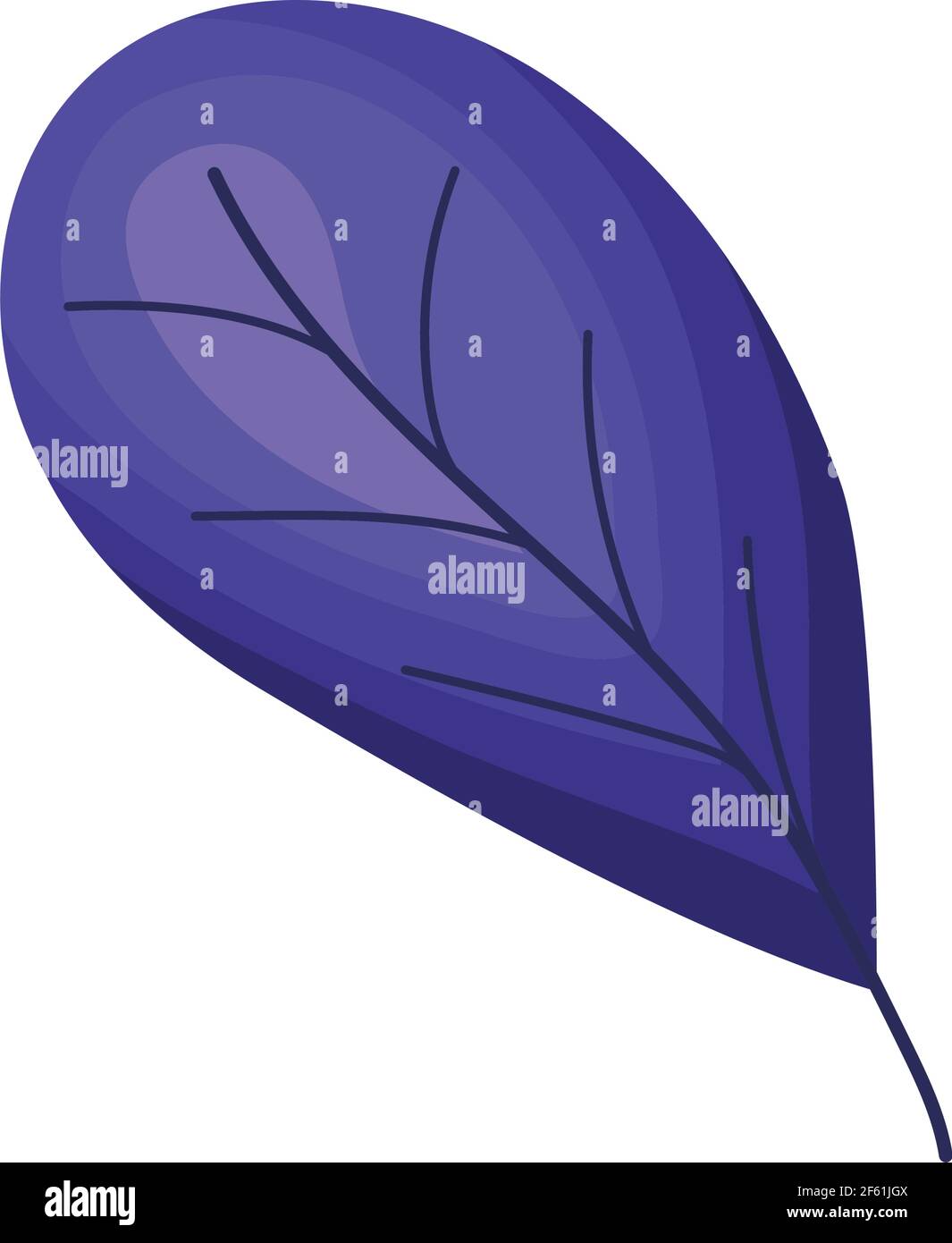 purple leaf icon Stock Vector Image & Art - Alamy