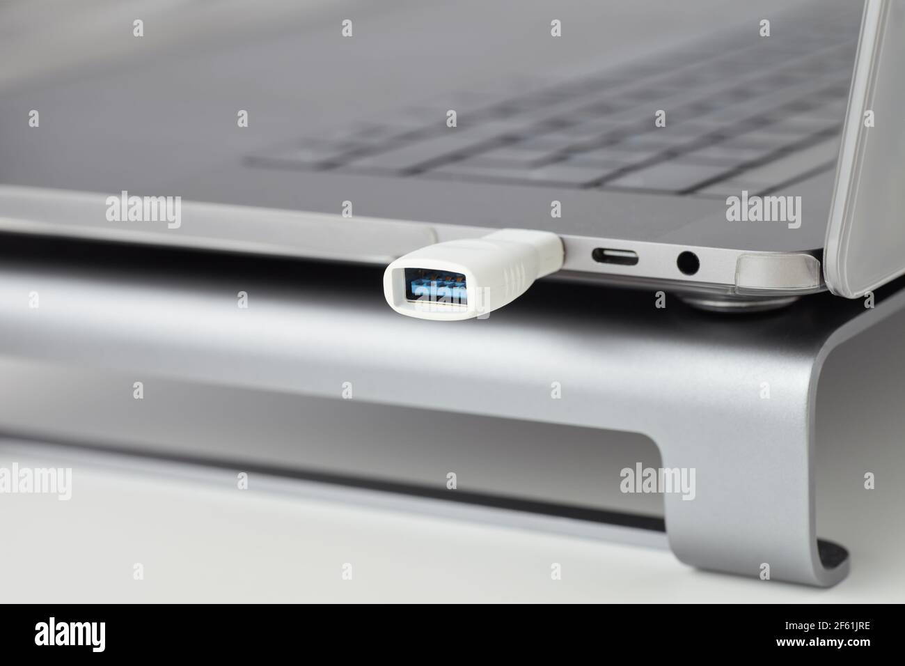 Close-up usb3 to type-c port adapter. No person Stock Photo - Alamy