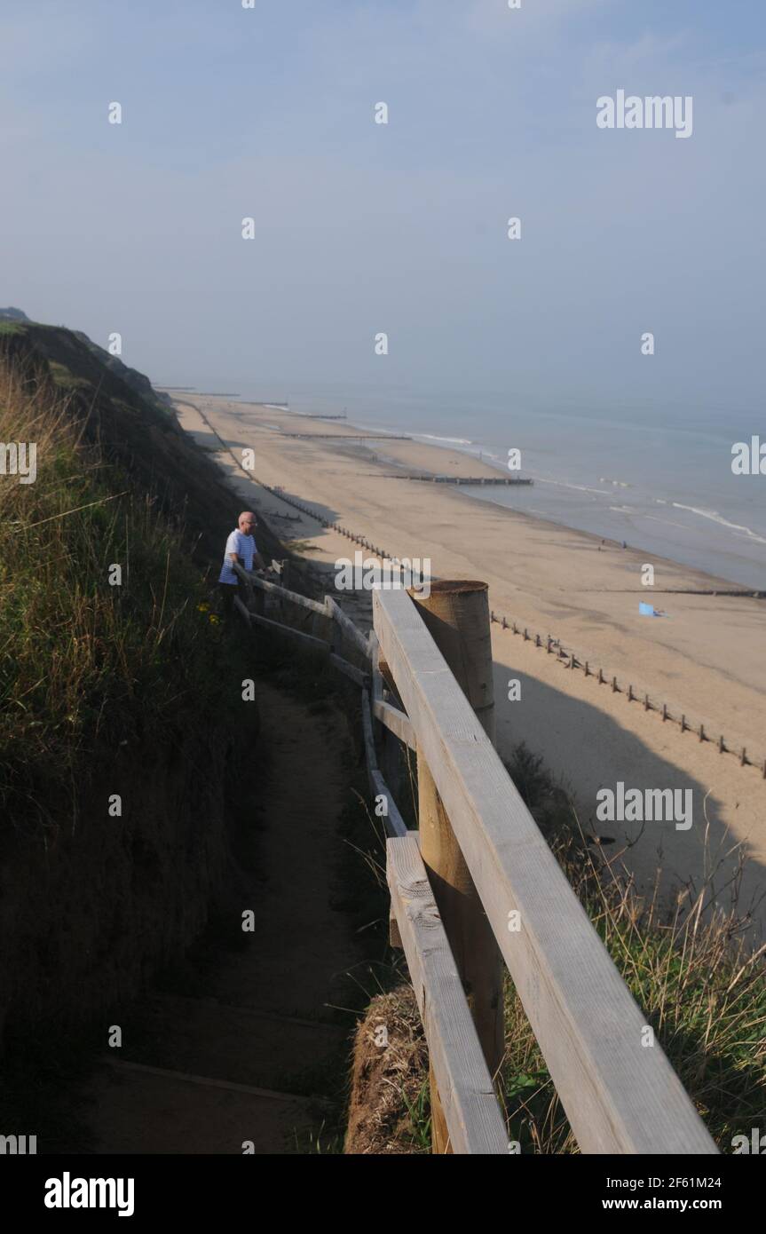 Mundesley beach norfolk hi-res stock photography and images - Alamy
