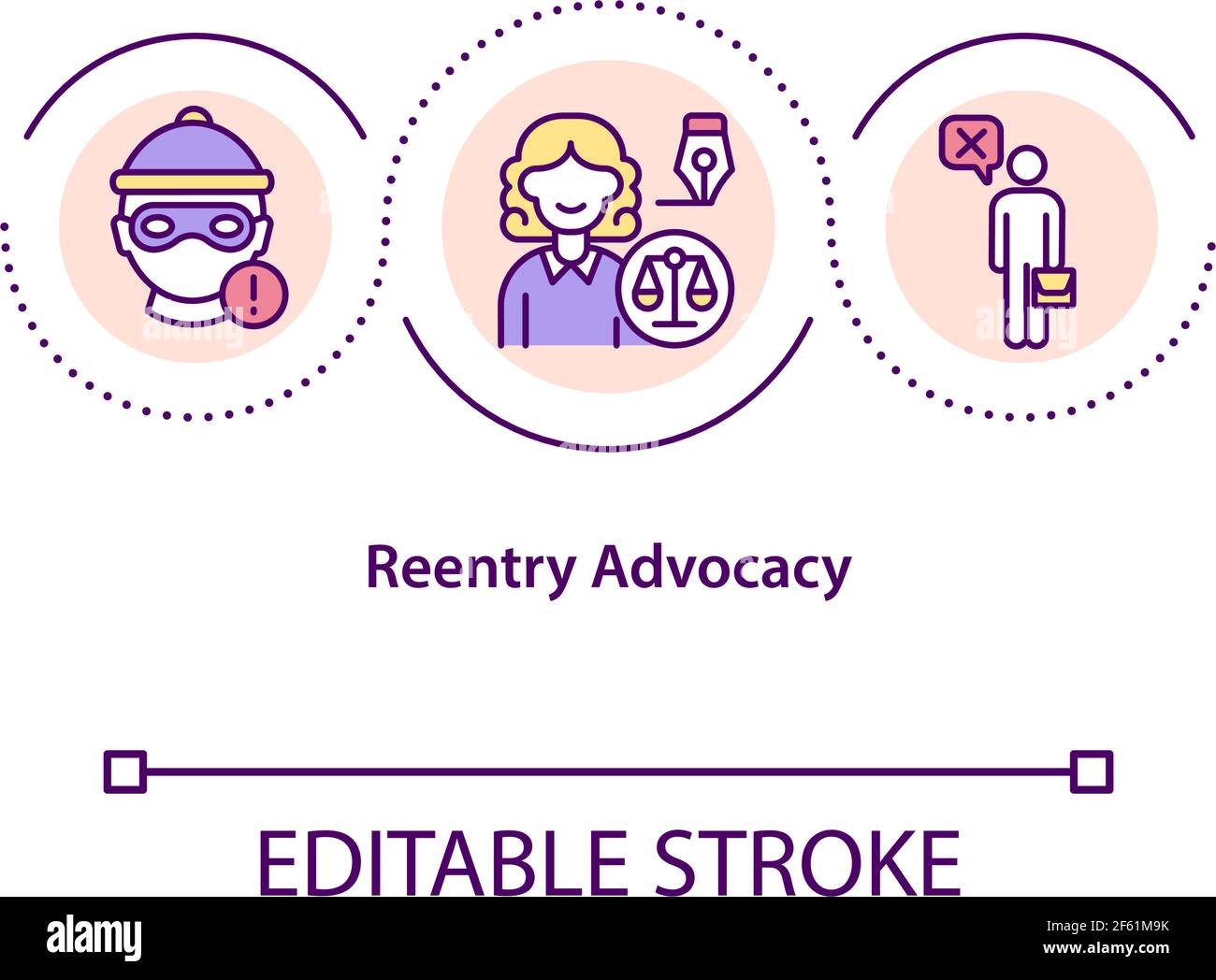 Reentry advocacy concept icon Stock Vector Image & Art - Alamy Reentry advocacy concept icon Stock Vector Image & Art - Alamy