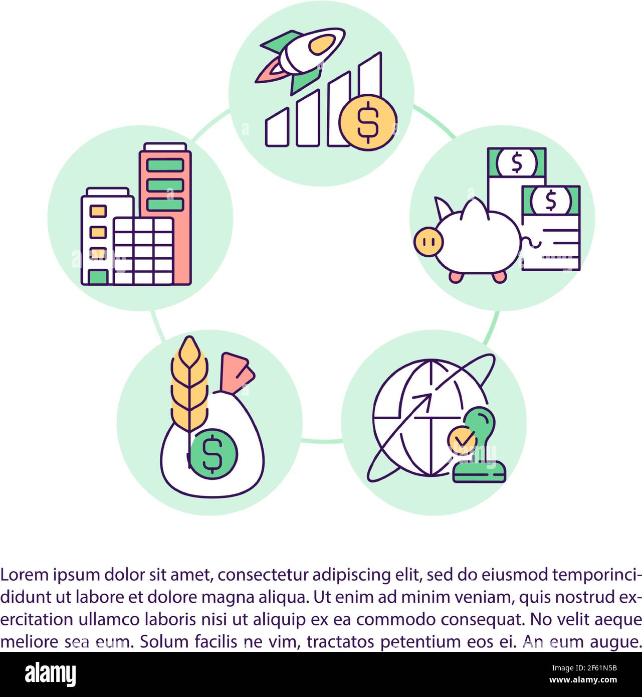 Icon stocks revenue Cut Out Stock Images & Pictures - Alamy