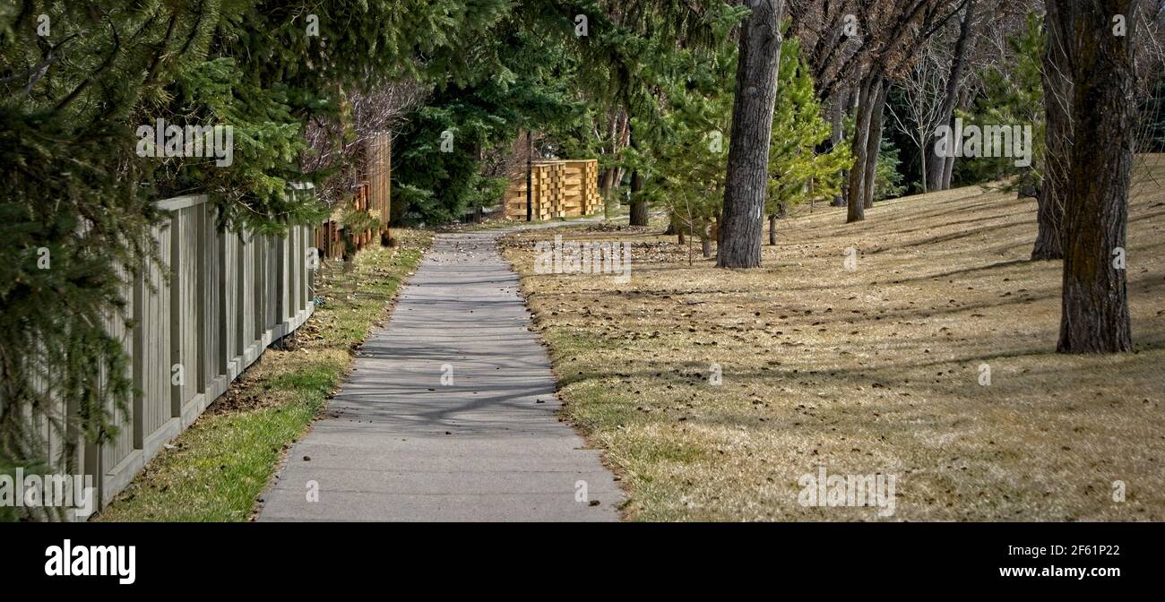 Bowmont Park Calgary Alberta Stock Photo - Alamy