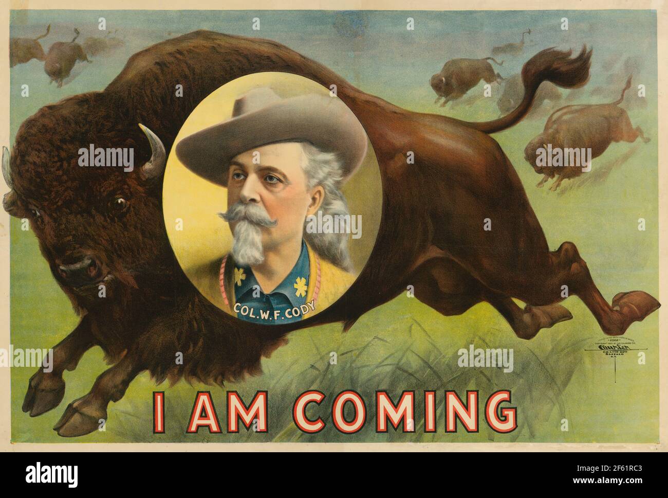 Buffalo bill poster hi-res stock photography and images - Alamy