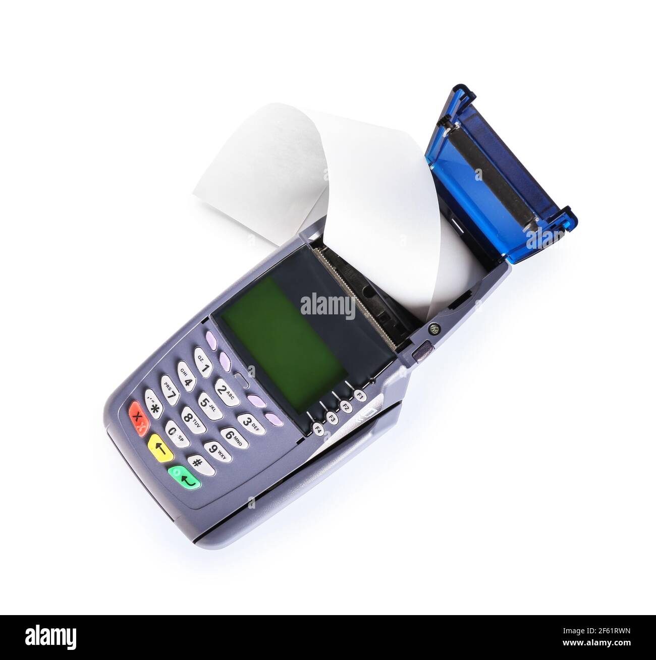 Payment terminal blank credit Cut Out Stock Images & Pictures - Alamy