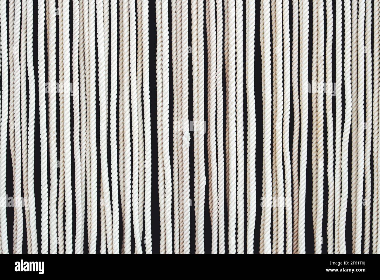texture of many small ropes Stock Photo - Alamy